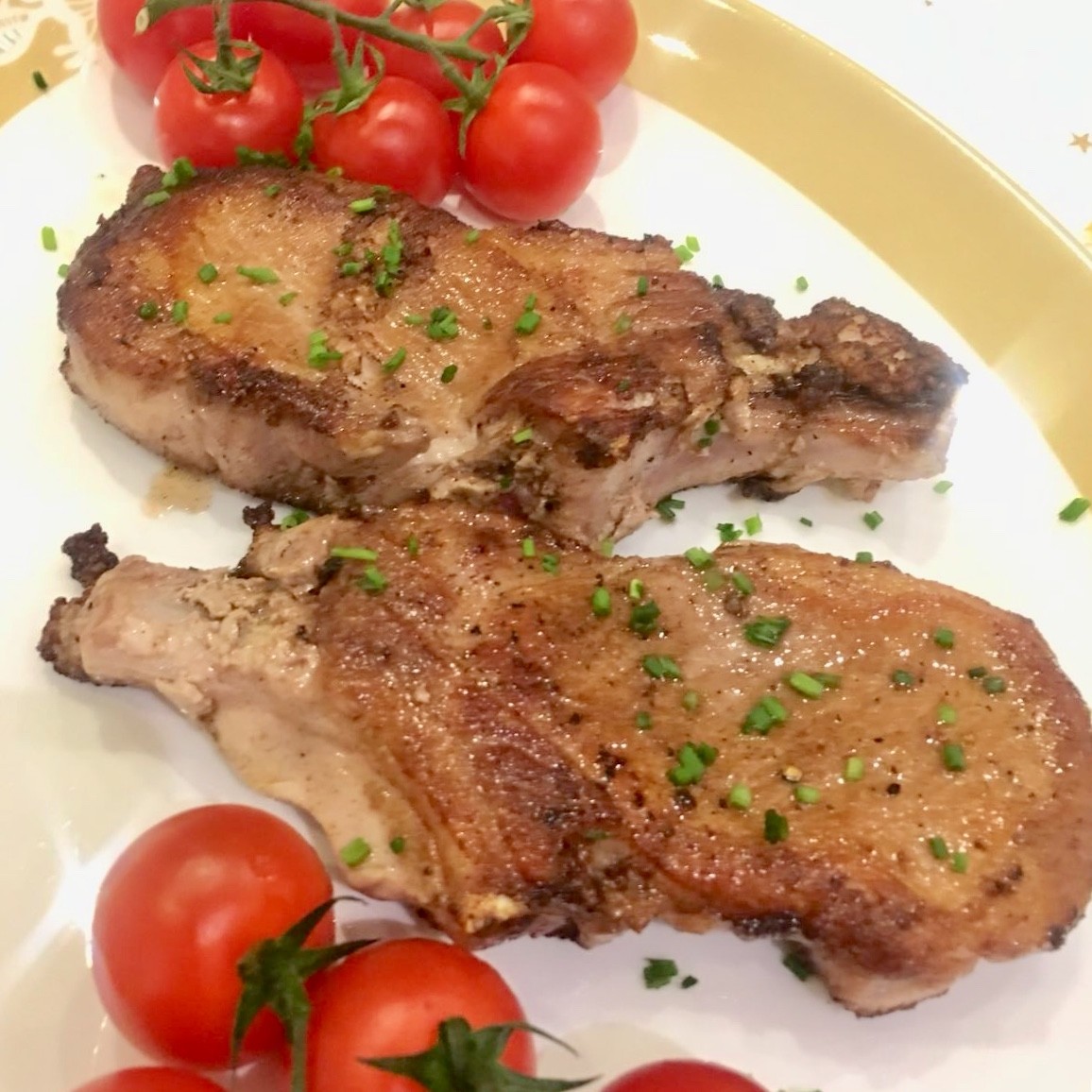 SPANISH DUROC FRENCH CUT PORK CHOPS